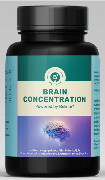 Belidor® Brain Concentration – Bodimo Zdravi